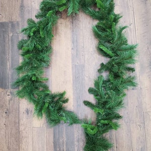 9FT Mixed Pine Garland/garland/artificial Greenery/holiday Decor ...