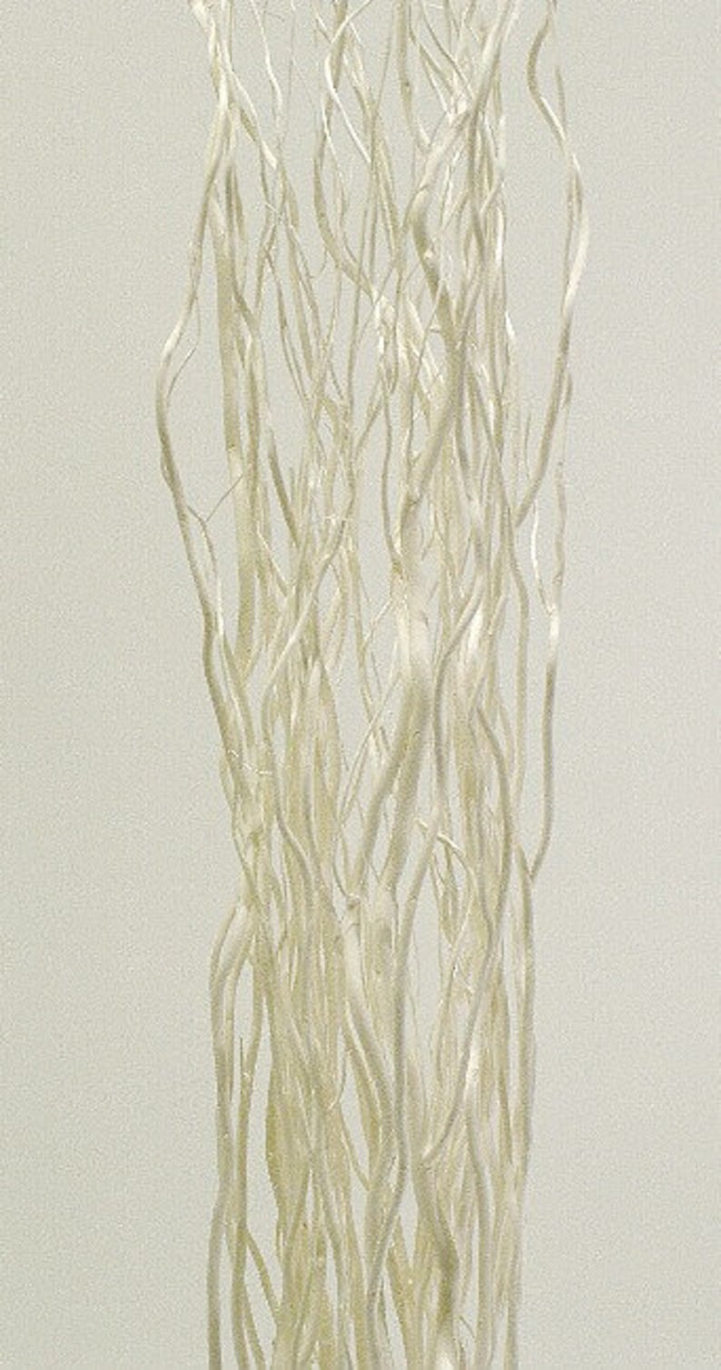 WHITE Willow Natural Branch/curly Twigs/branches/centerpiece Decor ...