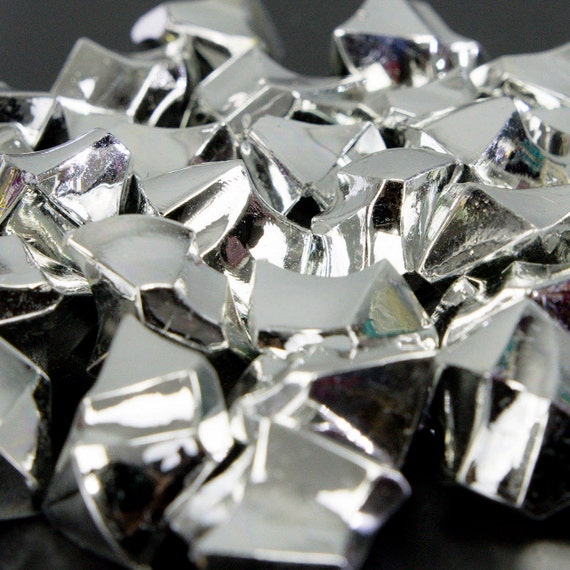 Silver Bling Acrylic Ice Rocks / Display Ice Stones/ Table - Etsy UK