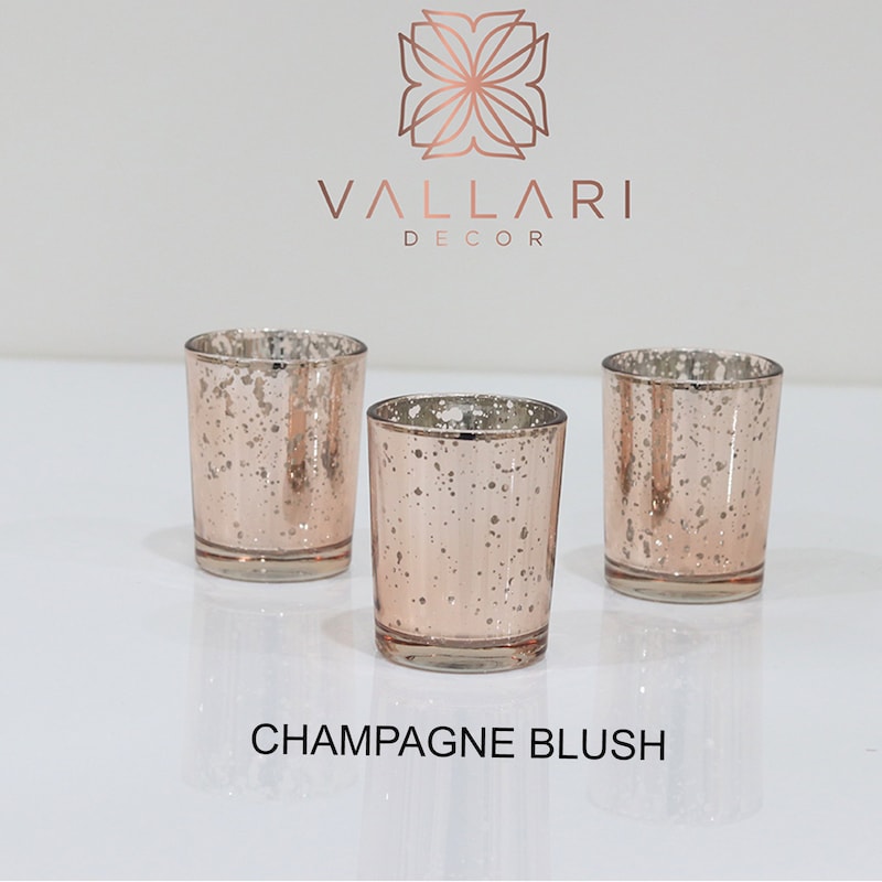Blush Votives - Etsy