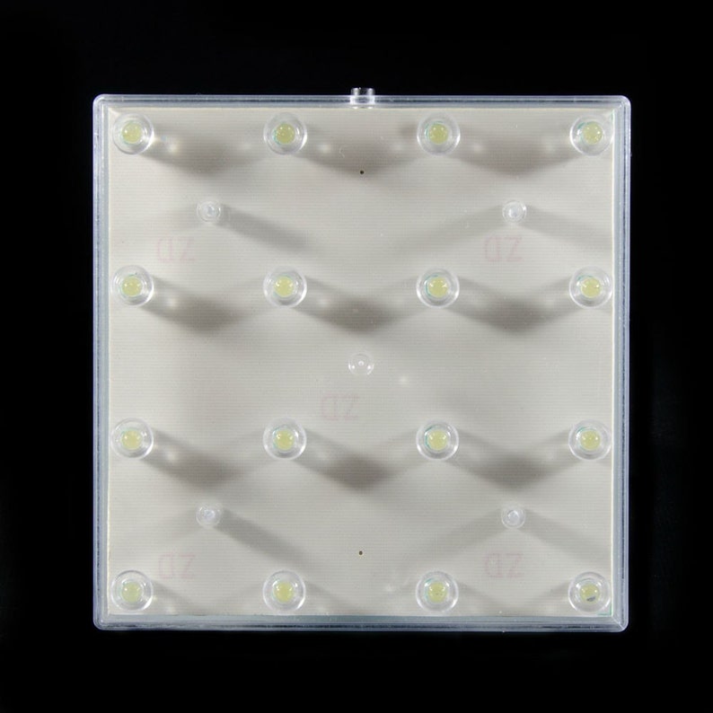 5" Square, 16 LED LIGHTS, Centerpiece Light Base - Etsy