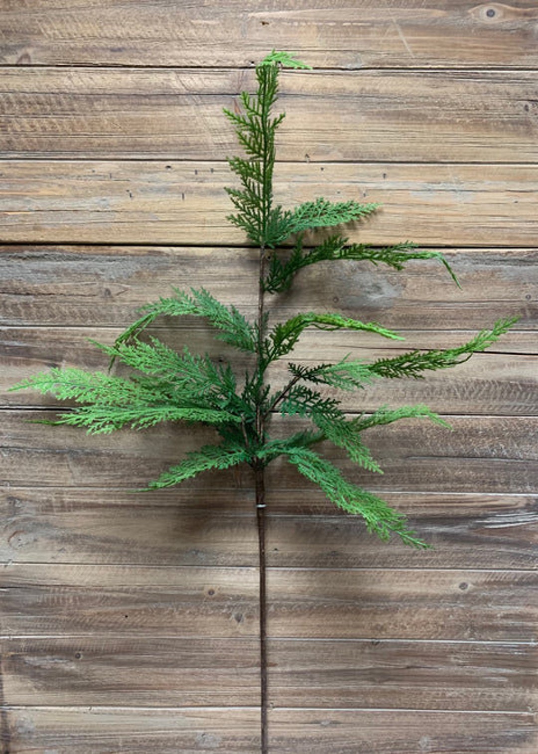 36" Fresh Touch Sequoia Cypress Spray/sprays/fall Sprays/red Berry/faux ...