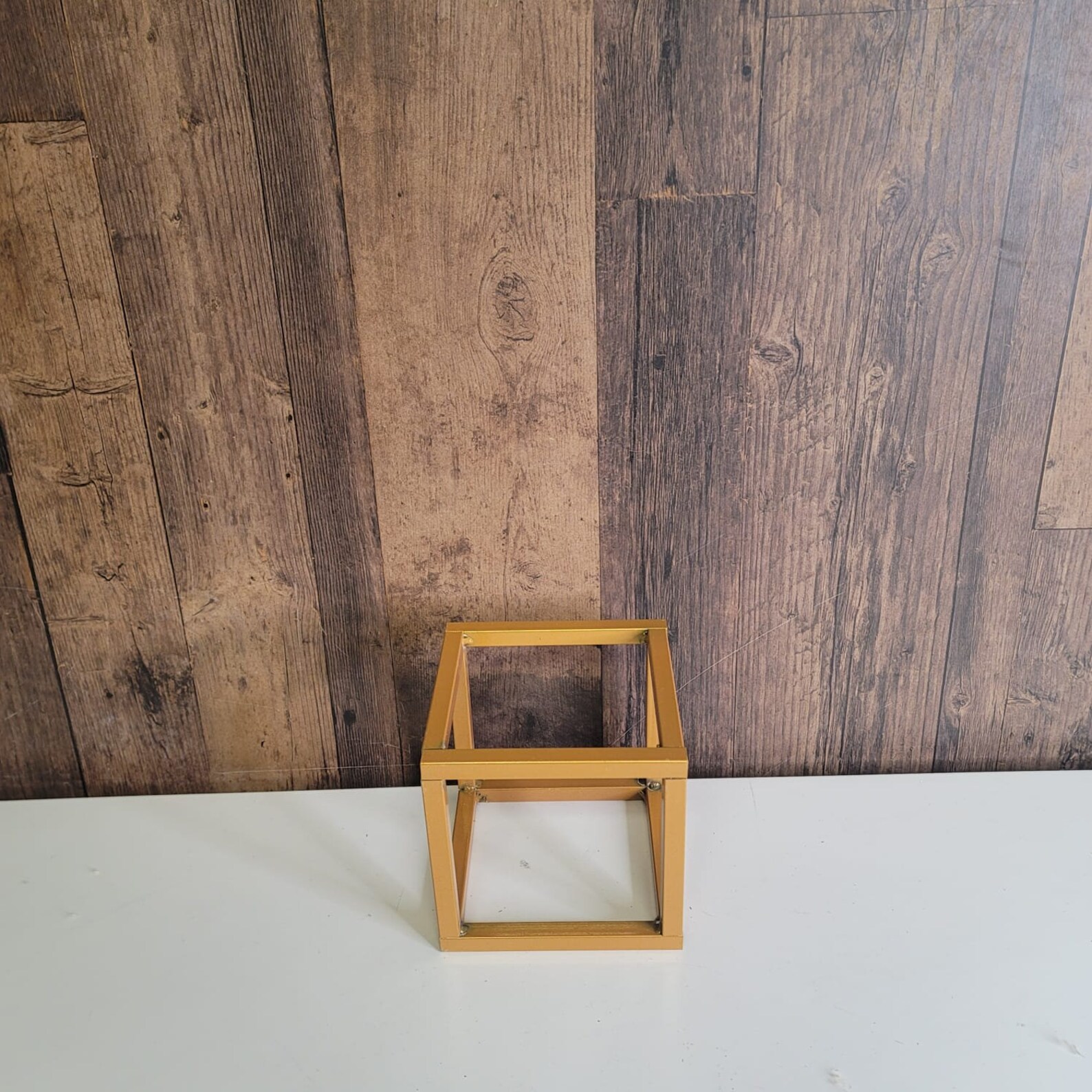 Geometric Cube Terrarium/ Glass-less Terrarium Frame/ - Etsy