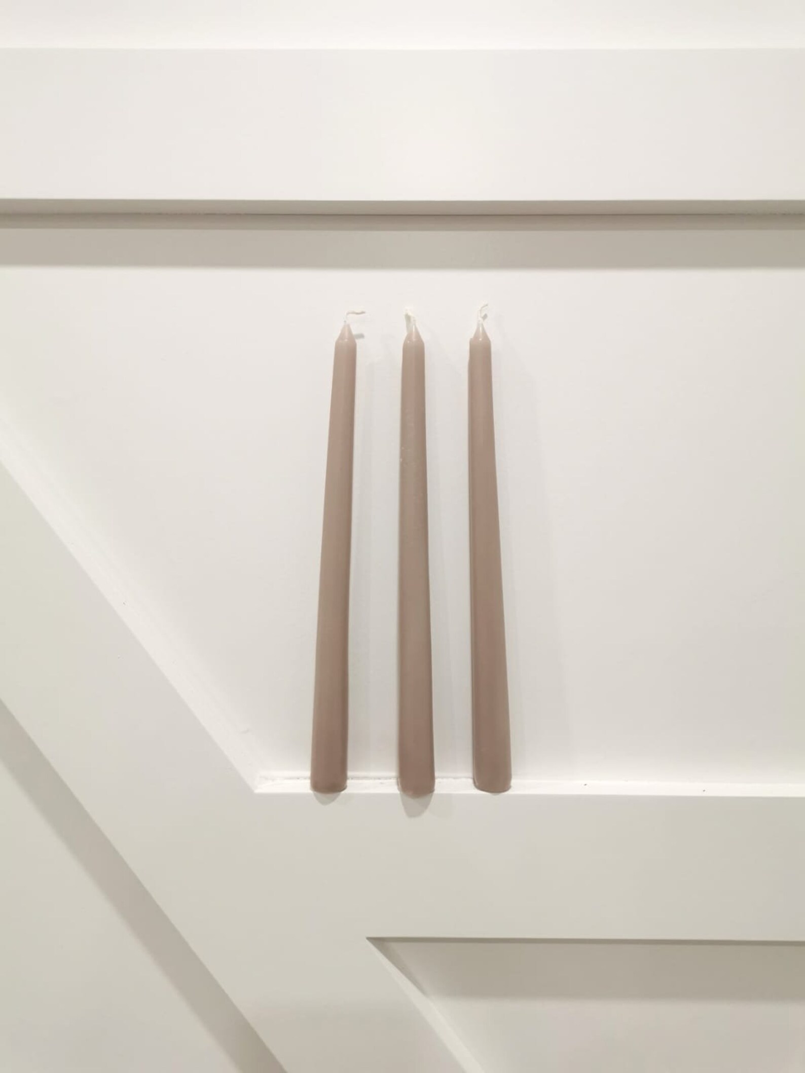 1-3-12pc Sandstone/blush/ Taper Candles/ 10/ - Etsy