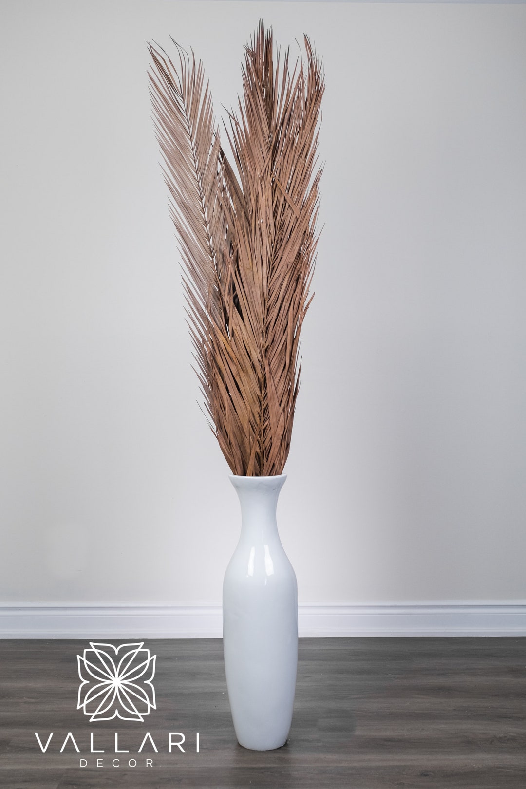 4ft Tall BROWN PALM Leaves/branches/centerpiece Decor/ Greenery/ Palm ...