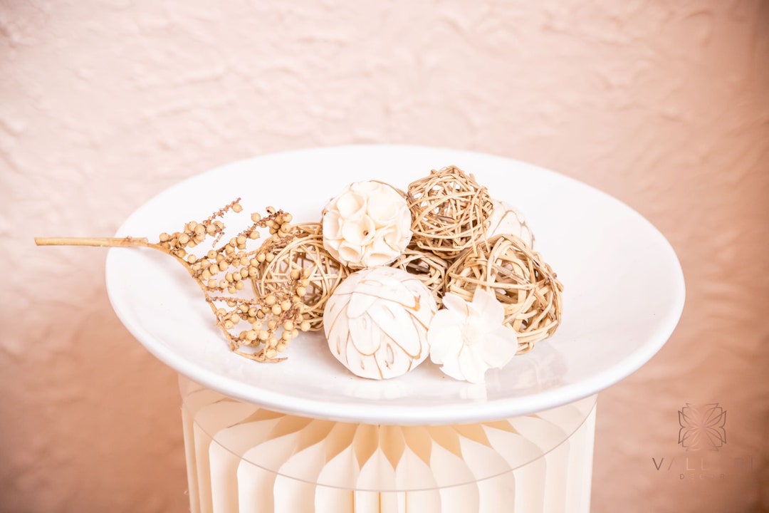 Natural Deco Balls Seed Pods, Dried Mintolla Balls, Dried Seed Pod ...