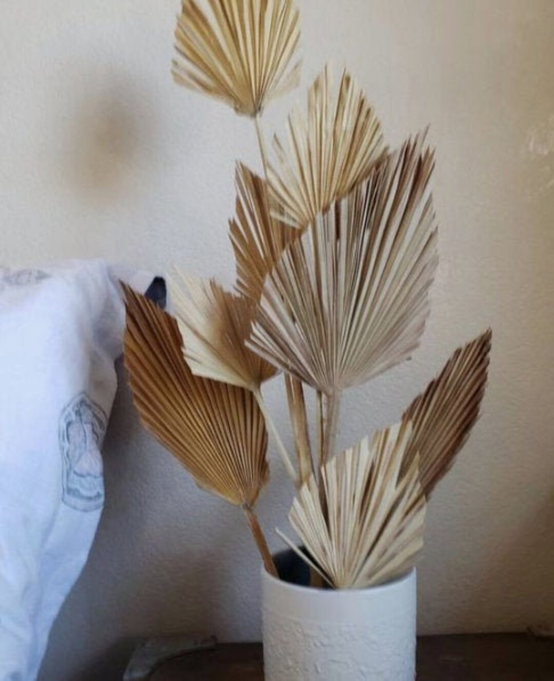 8pc PALM Spears/grey/ivory Palm /green Palm /brown Palm/ Home Decor ...