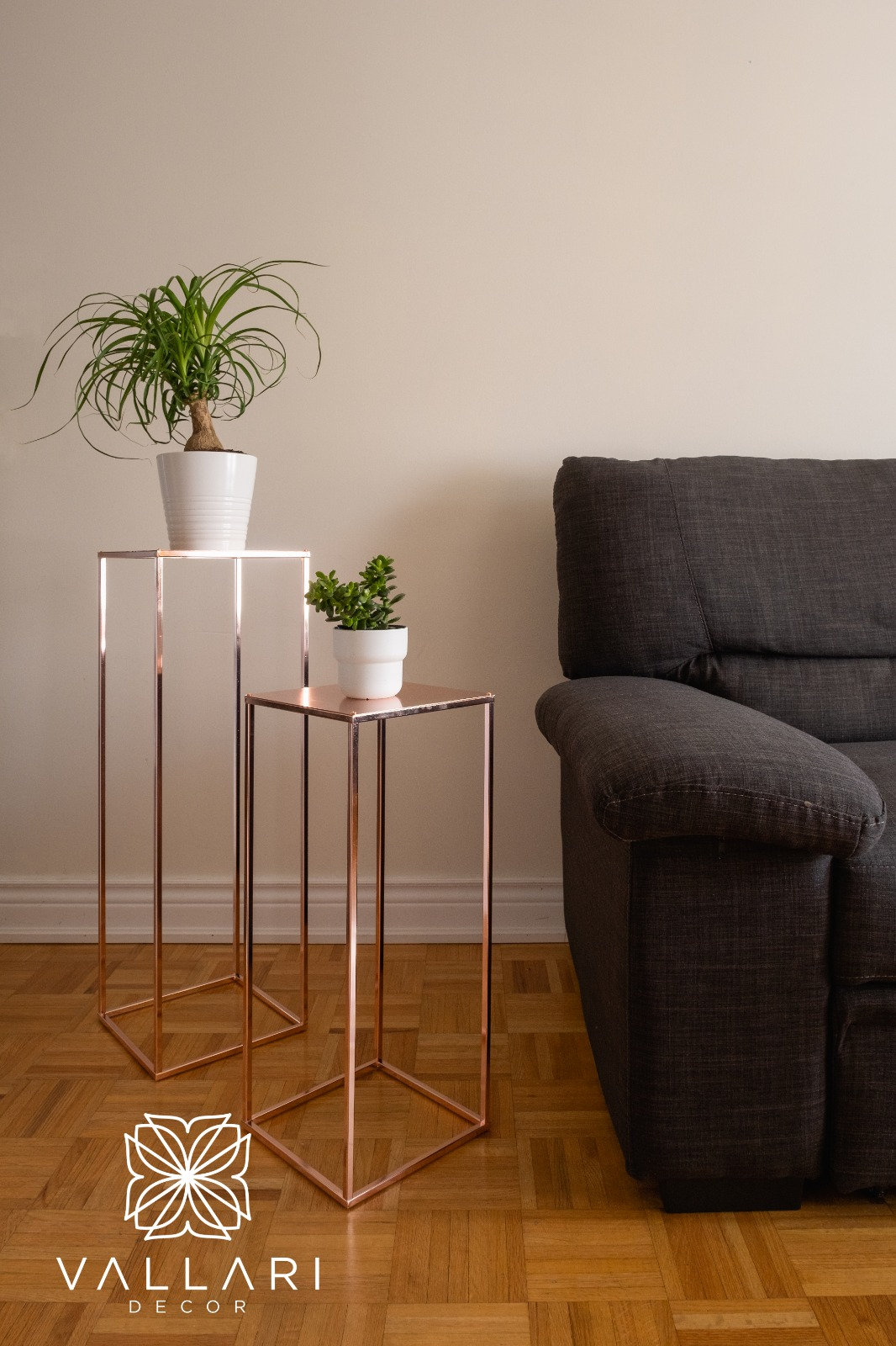 Modern Home Rectangle Stand Metal Gold Geometric Vase/metal - Etsy UK
