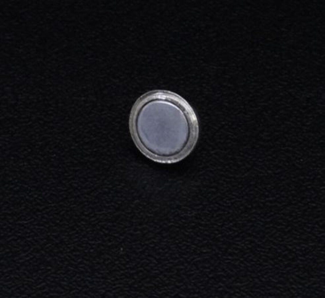 10 Pc Silver Magnets 6mm X 6mm Hanging Magnets for Decorating Metal ...