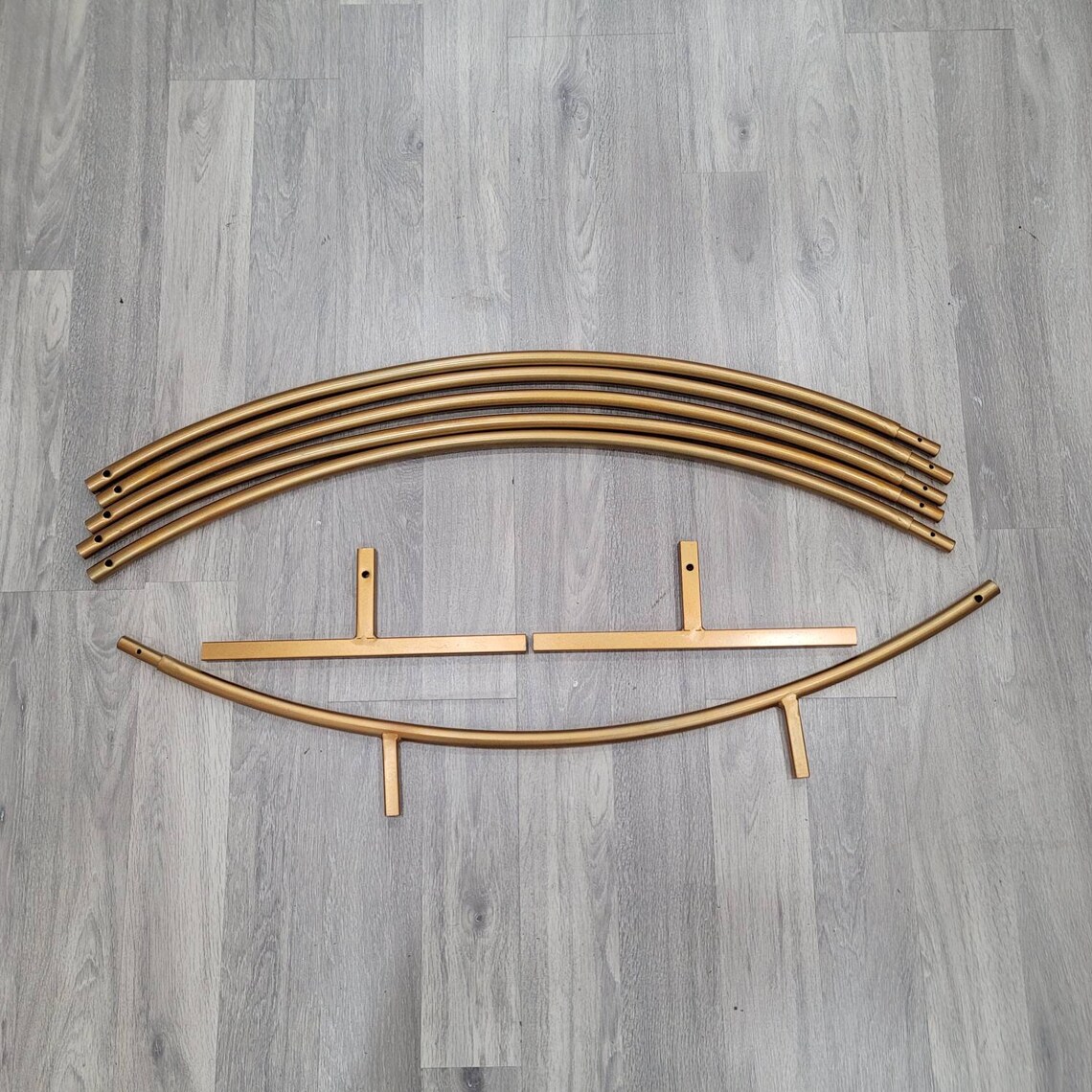 60/72/92 Wedding Props White Gold Metal Hoop - Etsy