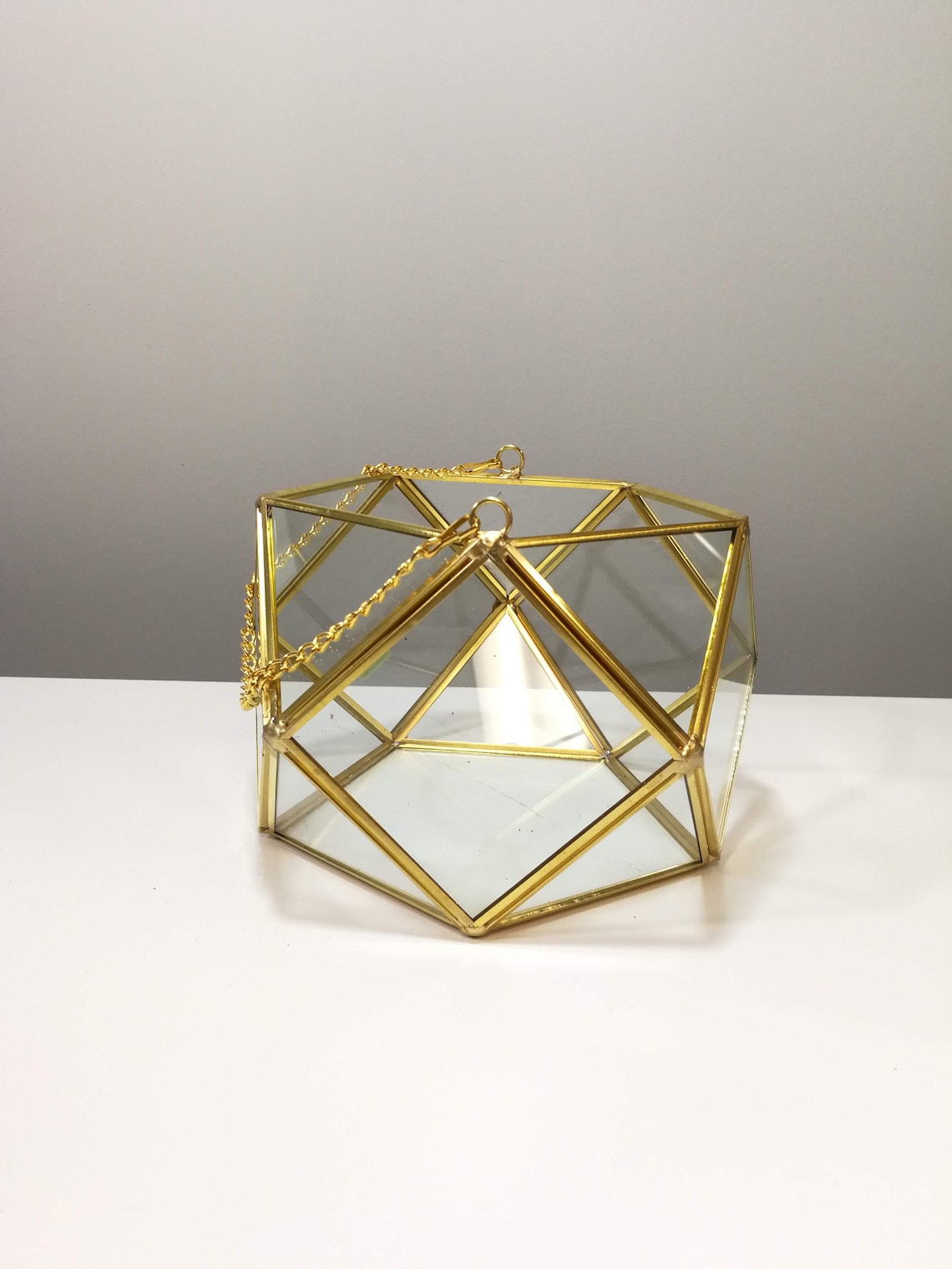 Octagon Geometric Terrarium/ Wedding Table Decor/ Succulent - Etsy Canada