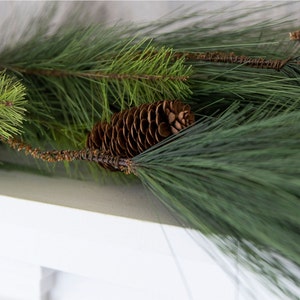 48 Pine Mixed Multi Vine Garland With Pine Cones/faux Garlands/vines ...