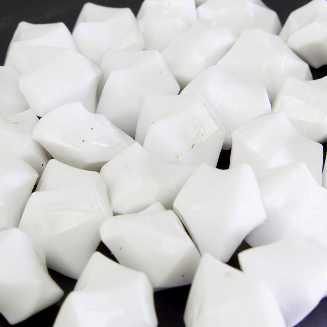 White Bling Acrylic Ice Rocks / Display Ice Stones/ Table - Etsy
