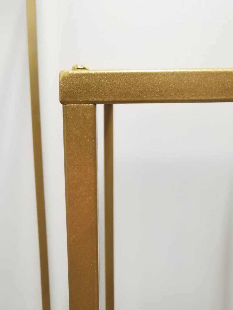 24/32/40 Modern Rectangle Stand Metal Gold - Etsy