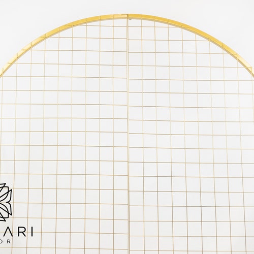 60/72/92 Wedding Props White Gold Metal Hoop - Etsy