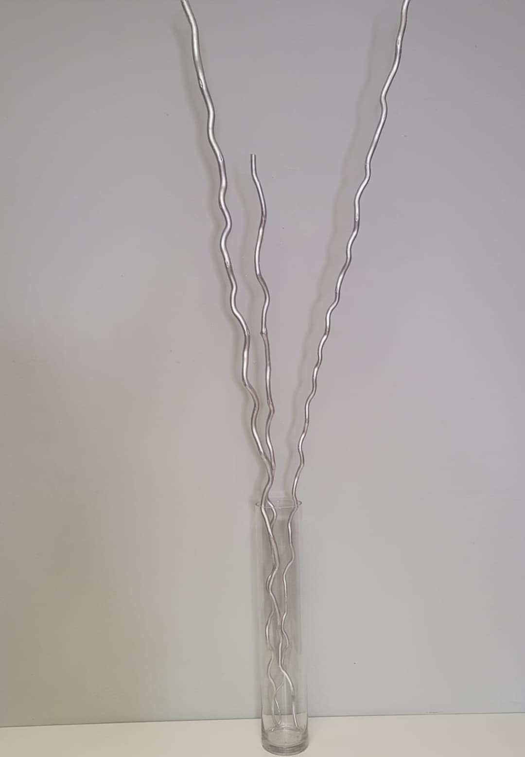 45" SILVER KUWA Poles/3pc/twigs/branches/centerpiece Decor/winter ...