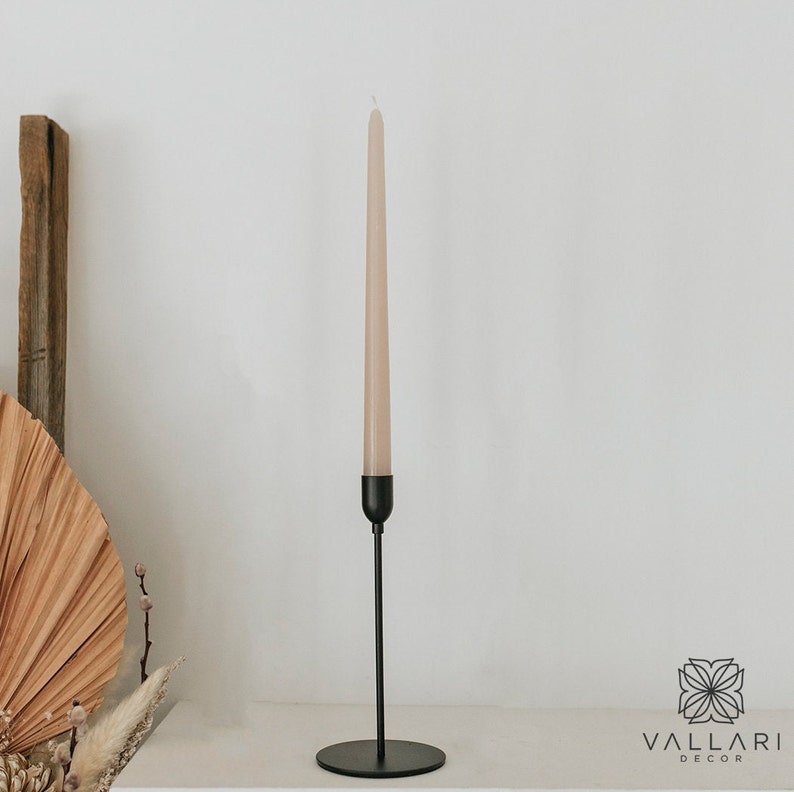 1-3-12pc Sandstone/blush/ Taper Candles/ 10/ - Etsy