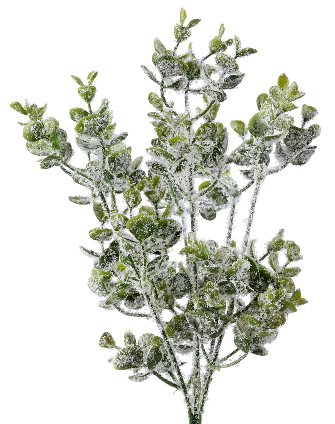 14" Frosted Eucalyptus Spray/sprays/fall Sprays/red Berry/faux Spray ...