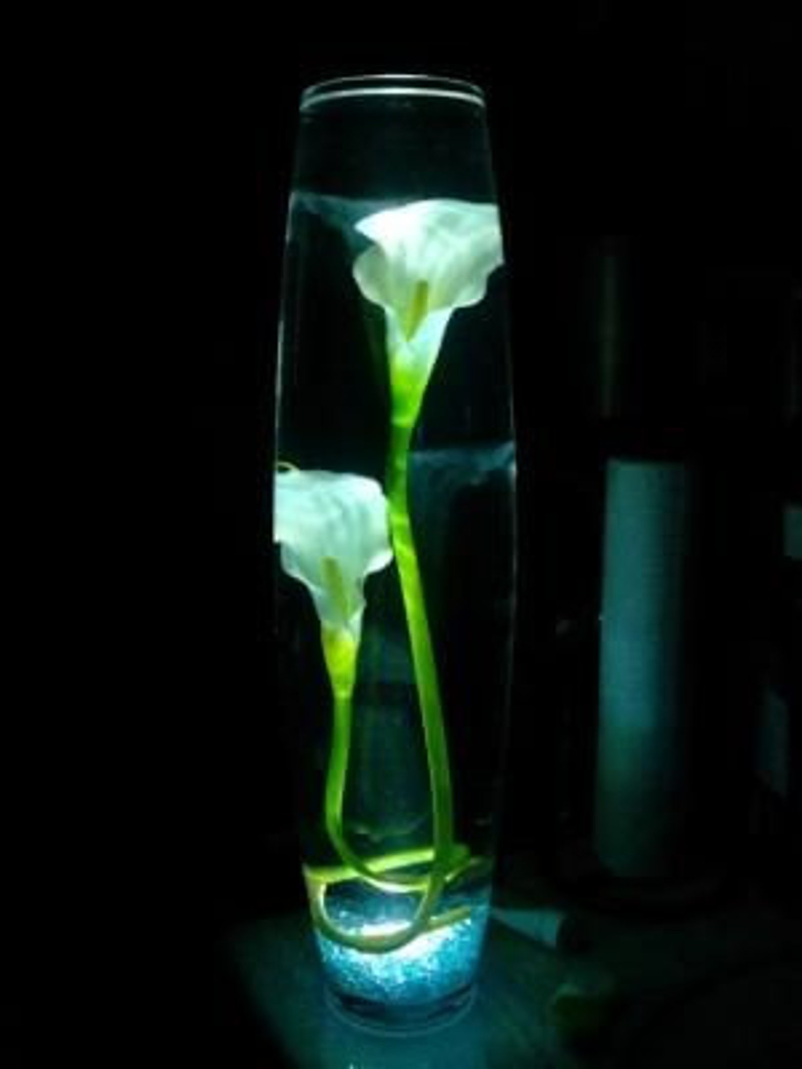 1 Pcs White/warm White/rgb Waterproof LED Lights for Centerpieces/vases ...