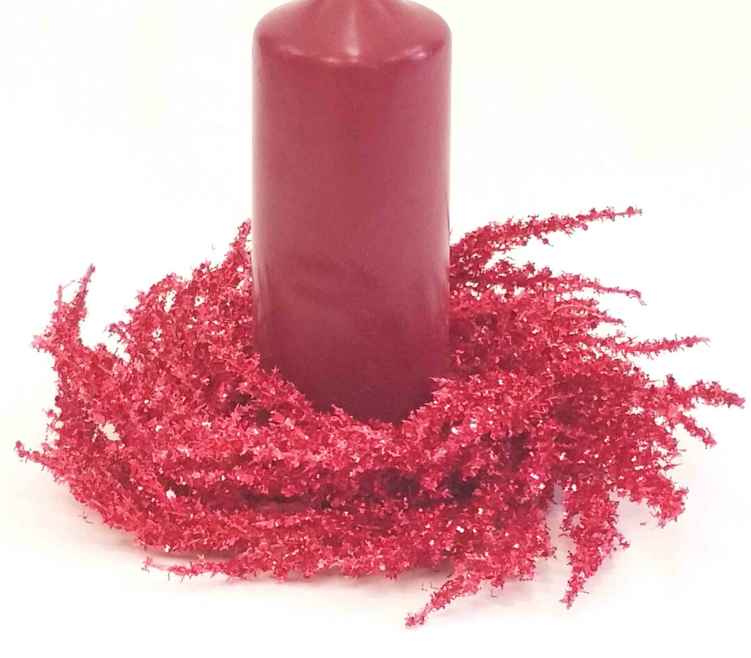 3 Spikey Red Candle Ring/candle Decor/table Decor/centrepiece Decor ...