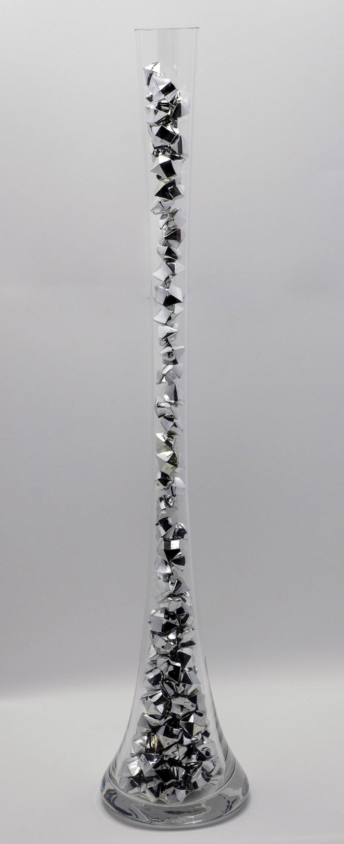 Silver Bling Acrylic Ice Rocks / Display Ice Stones/ Table Confetti ...