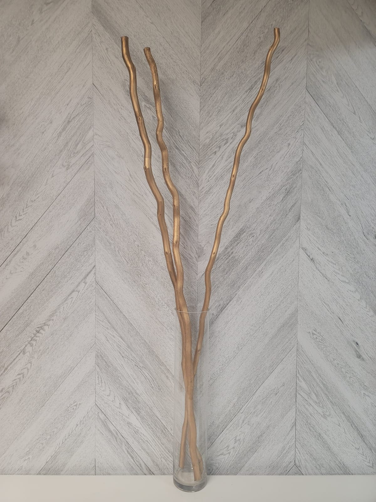 45" GOLD KUWA Poles/3pc/twigs/branches/centerpiece Decor/winter ...