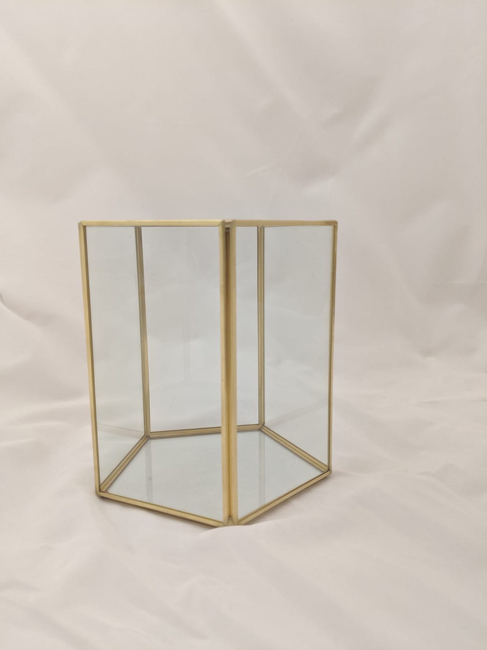 Set of 2 or 3 Tall Pentagon Lantern Geometric - Etsy