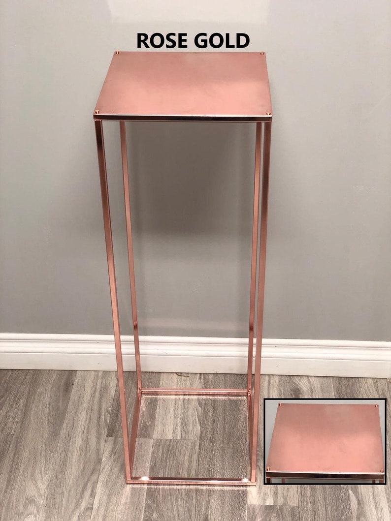 SALE 24/32/40 Modern Rectangle Stand Metal | Etsy