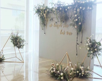 Triangle Decor Wedding - Etsy