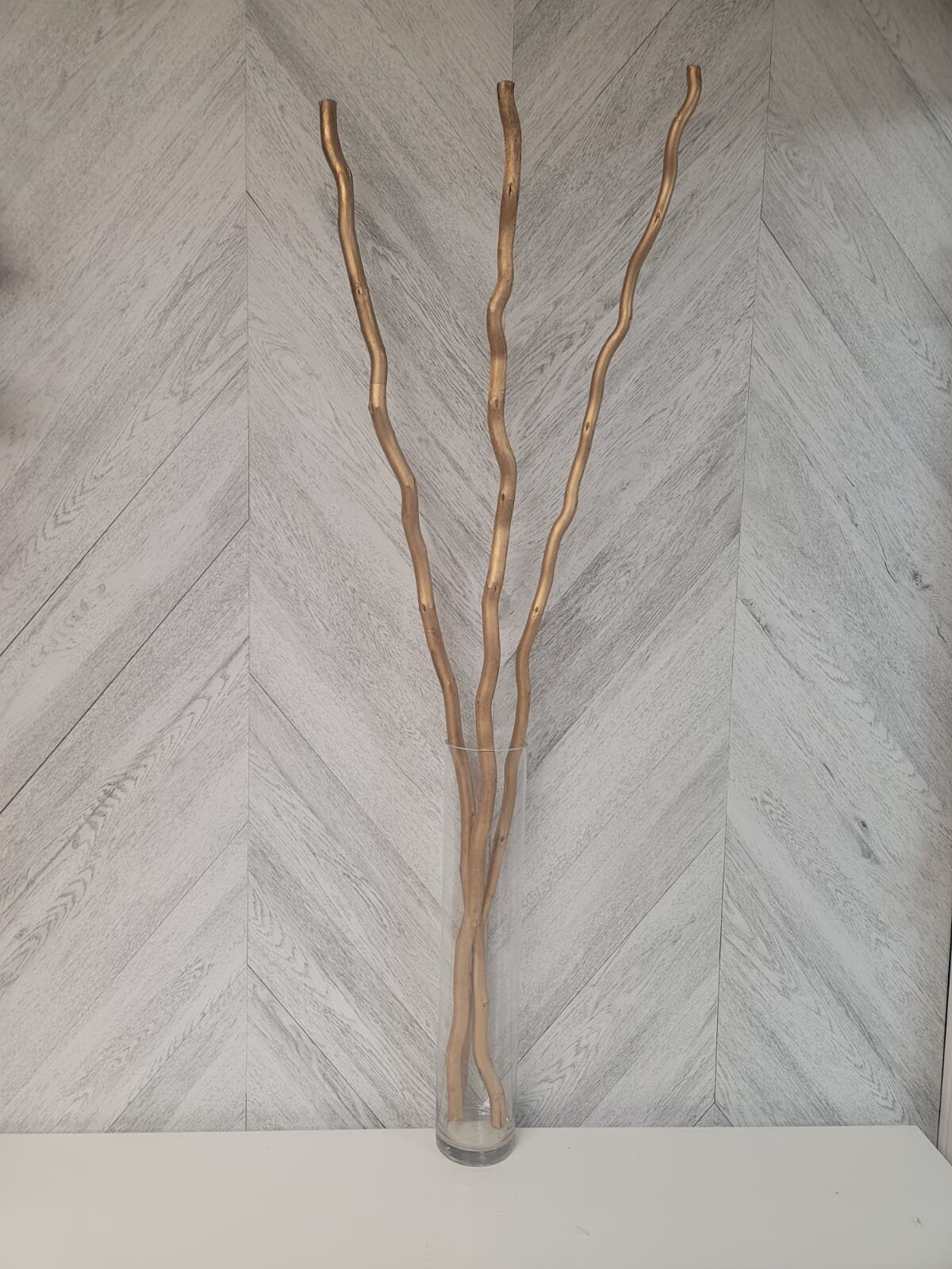 45" GOLD KUWA Poles/3pc/twigs/branches/centerpiece Decor/winter ...