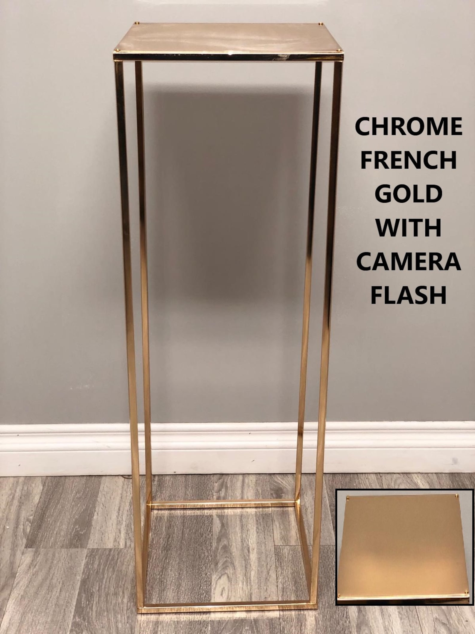 SALE 24/32/40 Modern Rectangle Stand Metal | Etsy