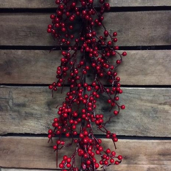 Fall Berry Garland - Etsy