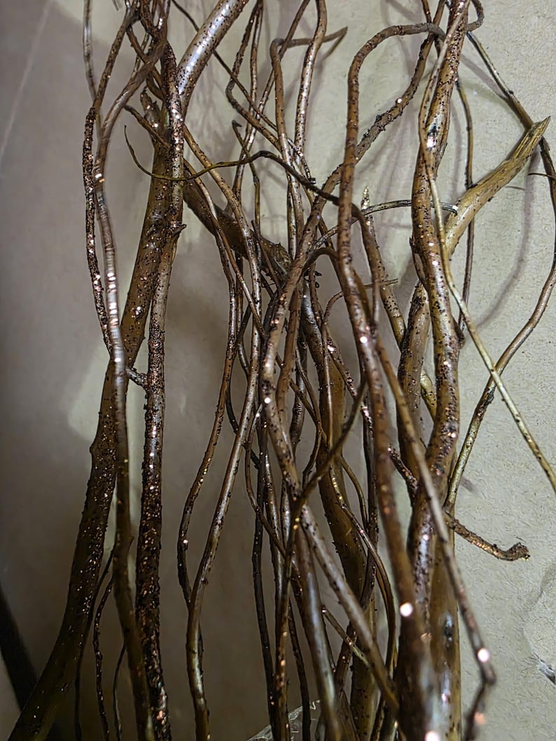 Brown Curly Willow Branch/curly Twigs/branches/centerpiece Decor ...