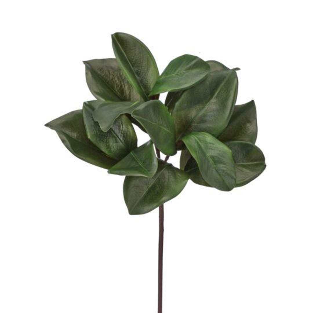 16" Magnolia Leaf Spray/faux Spray/autumn Decor/holiday Decor/fall ...