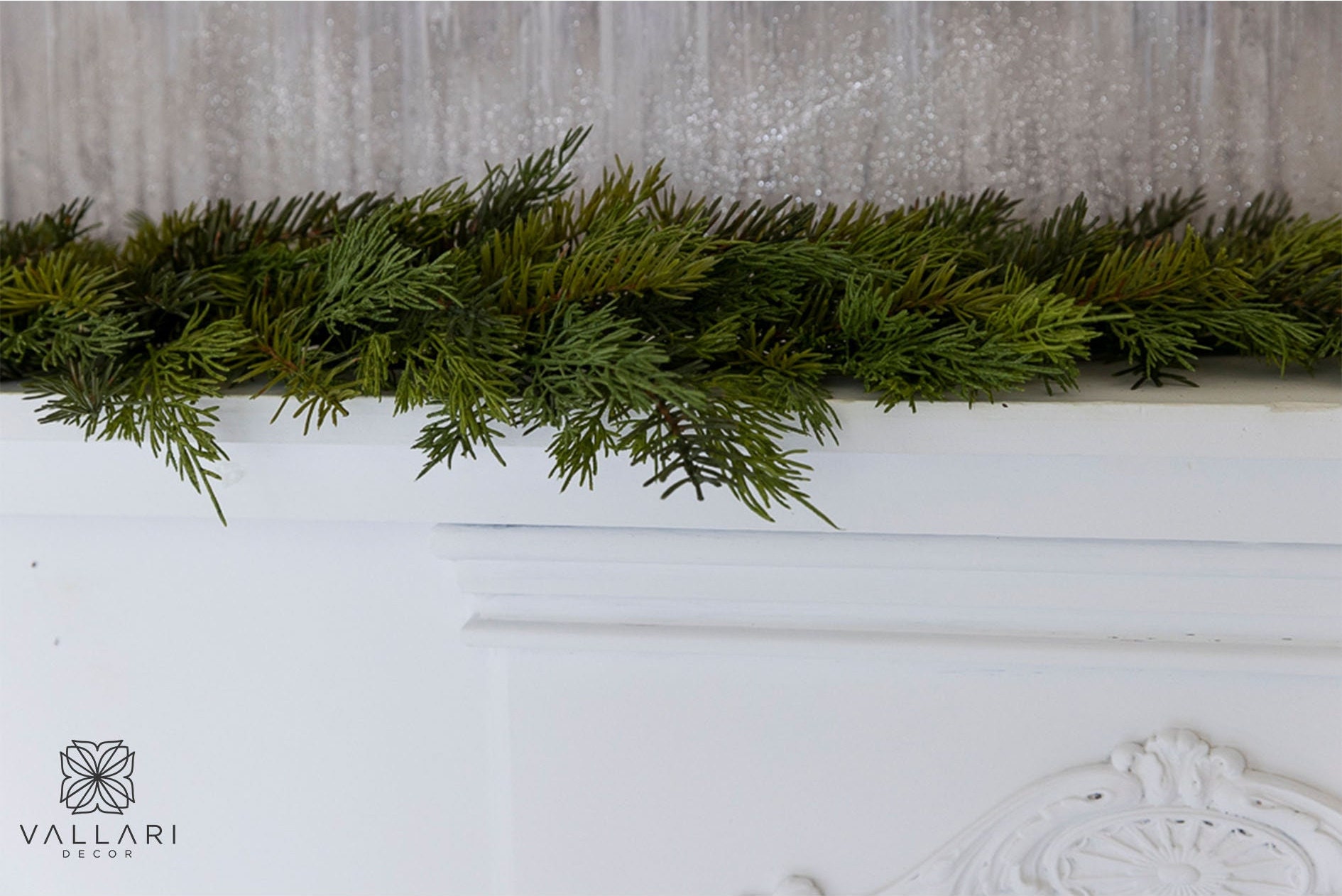 67/88 Real Touch Cedar Garland/vines for - Etsy