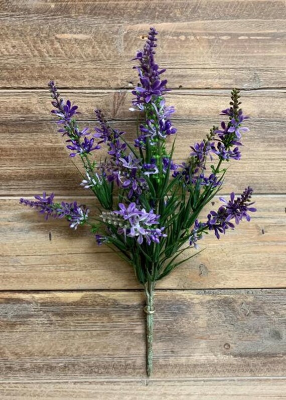 13 Purple Sweet Veronica Bush/faux Spray/autumn | Etsy