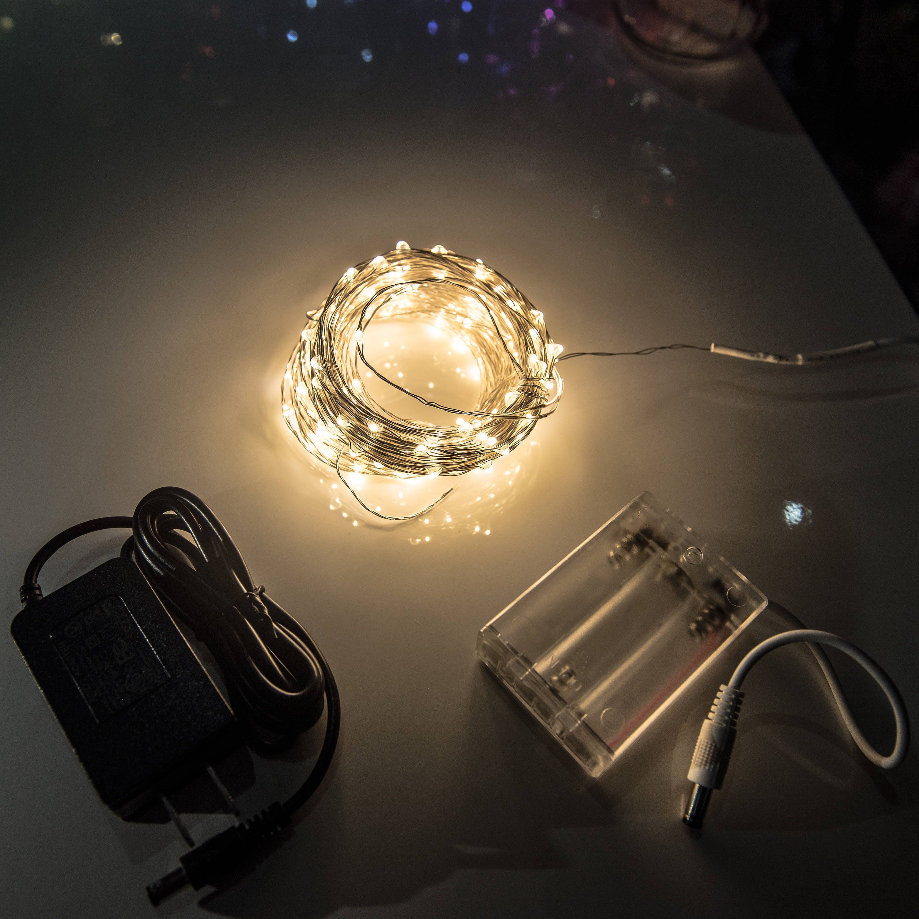 EXTRA LONG 15 Meter/49 Feet Micro LED Fairy String Light 15M/150 Lights ...
