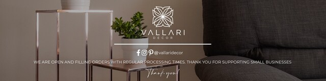 VallariDecor - Etsy