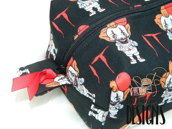 Horror Themed Make Up/accessory Bag | Etsy