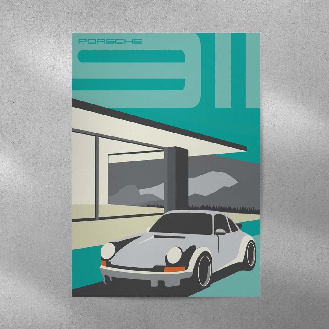 Porsche 911 Poster - Etsy
