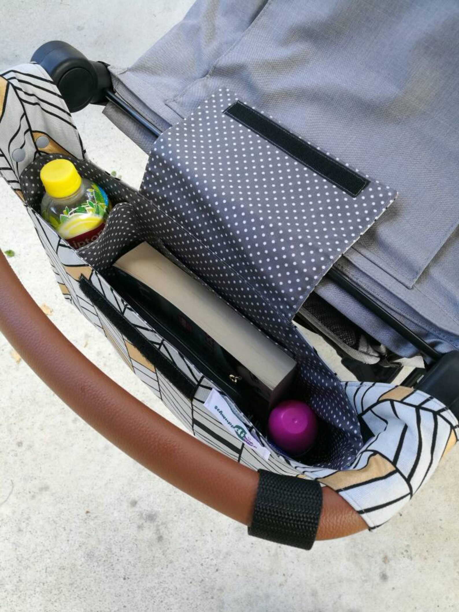 Deluxe pram caddy / pram organiser / stroller bag | Etsy