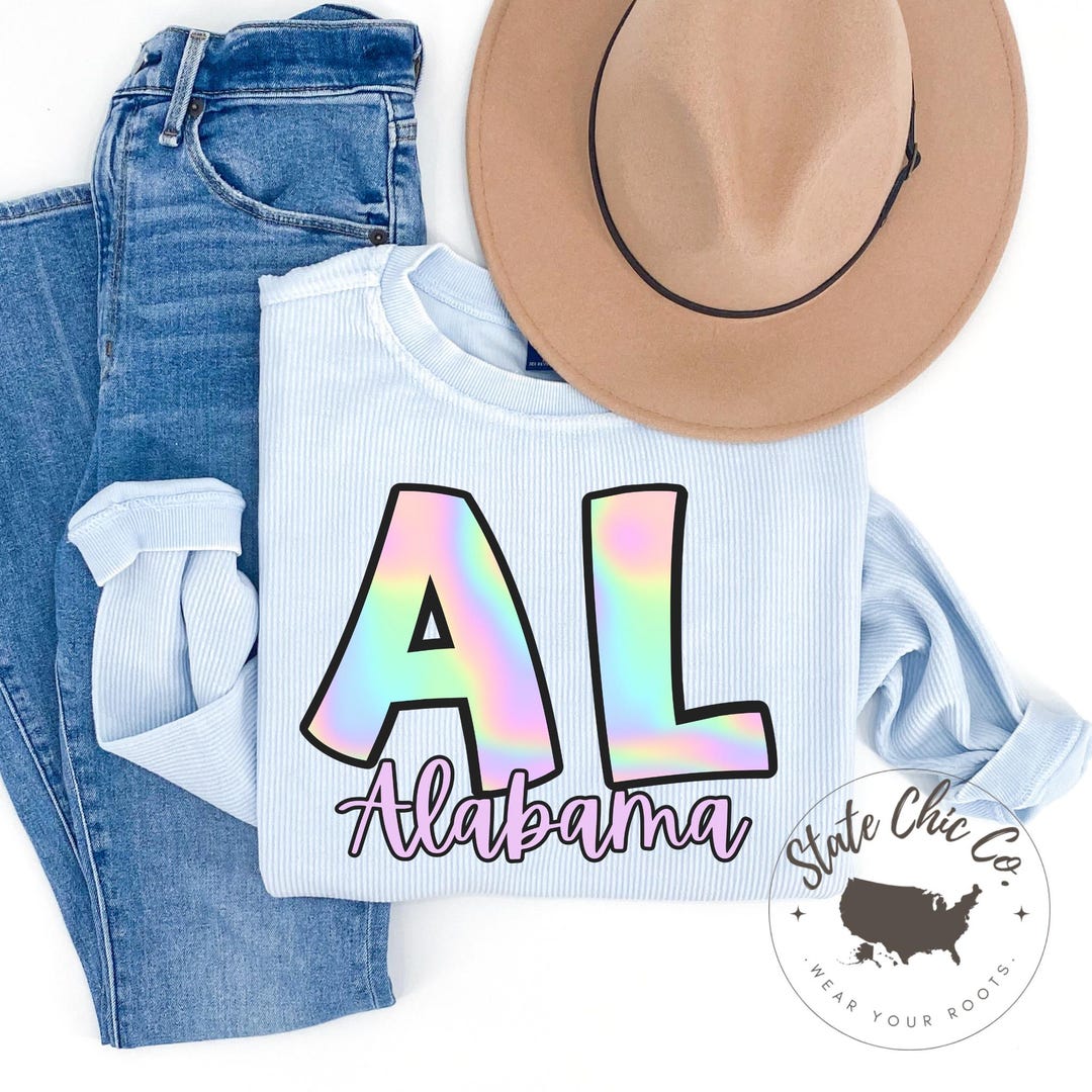 State Alabama PNG State PNG Trendy Girly Shirt Design Sublimation Png ...