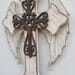 Unique Old School Rustic Cedar Wood Cross Wall Hanging Cross Home Decor ...