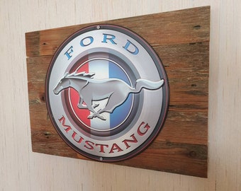 Mustang Garage Sign - Etsy