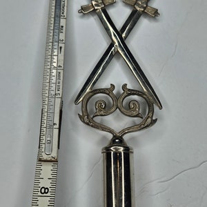Vintage MASONIC ROD Staff Topper - Etsy