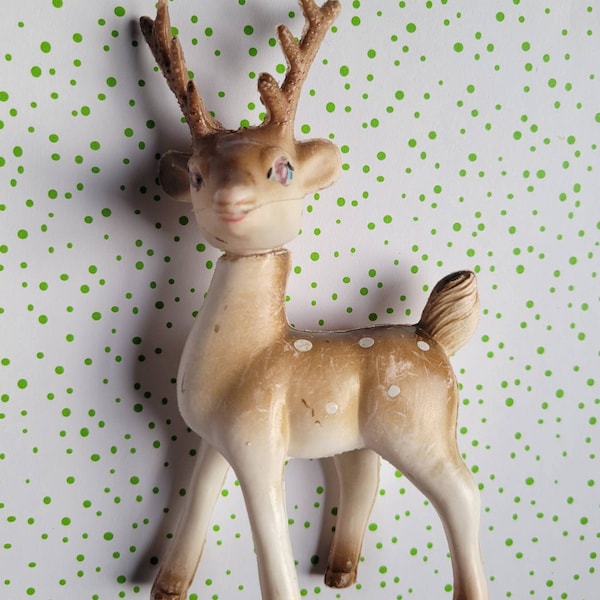 Plastic Reindeer - Etsy