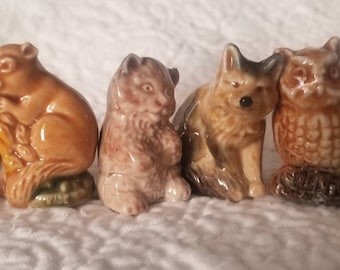 Figurines & Knick Knacks Collectibles 1984 WADE POTTERY OWL Happy ...