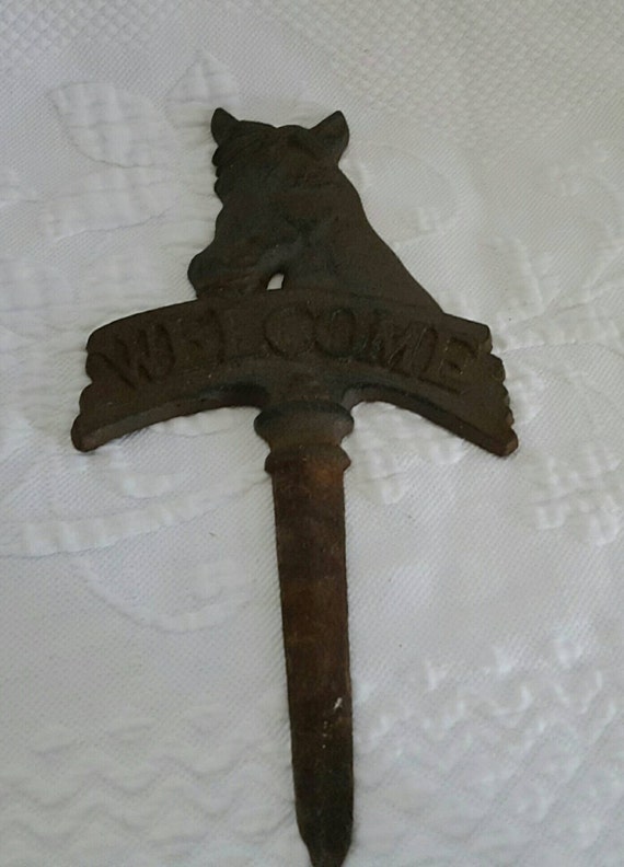Vintage Metal Horse Garden Stake | Etsy