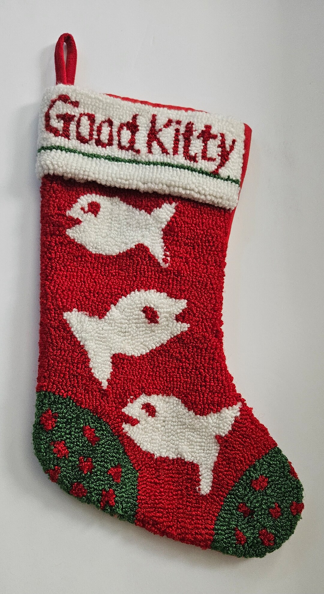 Kitty Kat Cat Stocking - Etsy