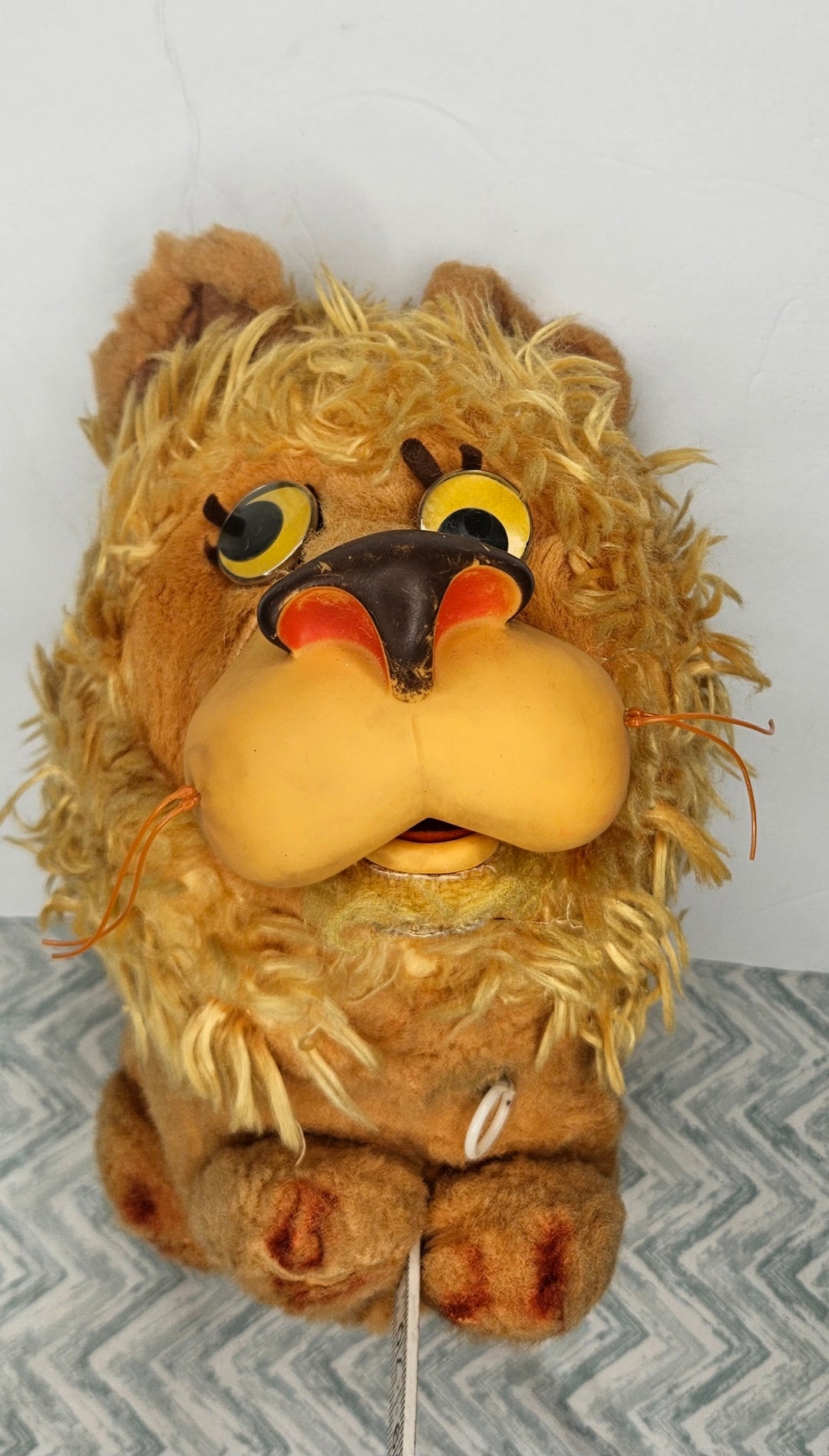Vintage Mattel Larry the Lion - Etsy